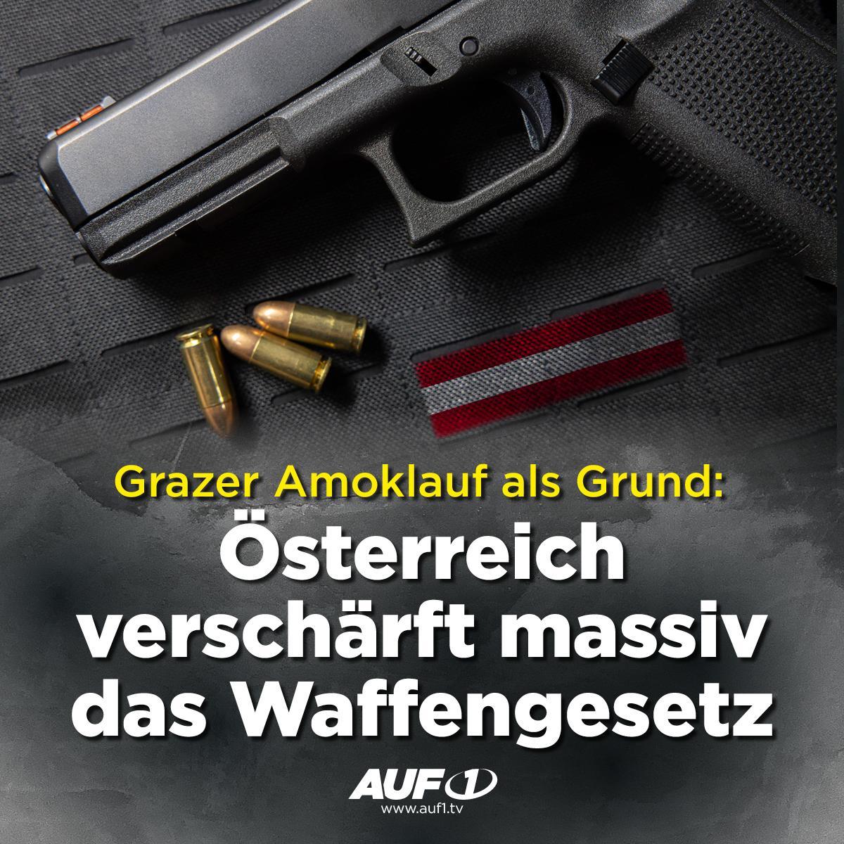 Schwere Einschnitte:🇦🇹 Waffengesetz in Österreich massiv verschärft